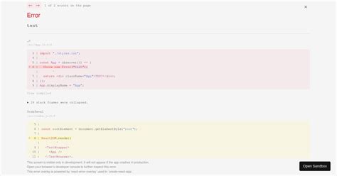 Mobx React Lite Example Codesandbox