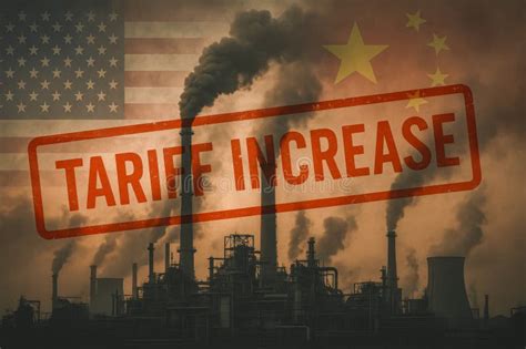 Economic Tensions And Tariff Increase Amid Us China Trade Conflict