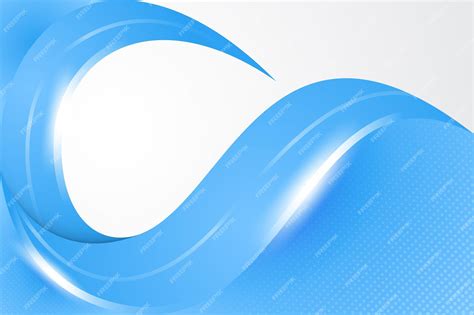 추상적인 파란 빛 곡선 파동 디자인 현대적인 럭셔리 배경 텍스처 터 일러스트 프리미엄 벡터