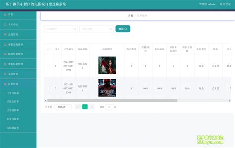 微信小程序毕业设计源码下载基于微信小程序电影院订票系统源码获取 毕设网 计算机毕业设计源码毕业设计成品论文下载网