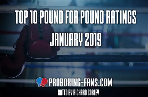 Proboxingfans Top 10 Pound For Pound Boxers In The World