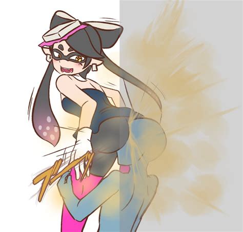 Rule 34 Ass Callie Splatoon Face In Ass Facefart Faceless Male Fart