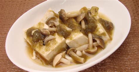 豆腐のとろろ昆布煮 ゆず風味 ｜びっくらこん！レシピ｜株式会社くらこん