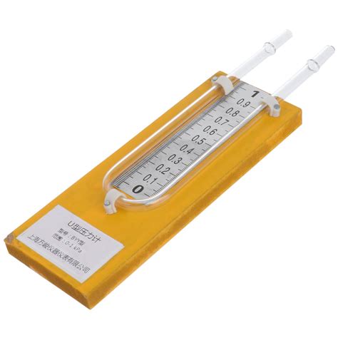 Pressure Gauge U Shaped Manometer U Tube Gauge Differential Manometer