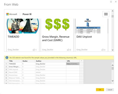 Turning Web By Example Into Power Query Function Microsoft