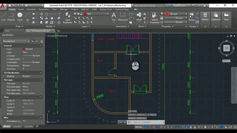 lec 7 4 advance blocks in autocad [autocad basics] youtube