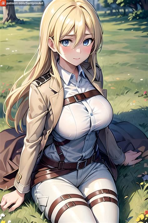 Historia Reiss In Garden Attack On Titan By Santpixv On Deviantart