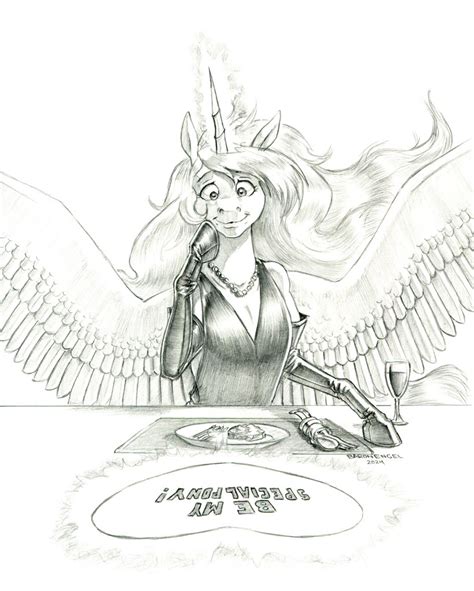 3305307 Safe Artistbaron Engel Princess Celestia Alicorn Pony