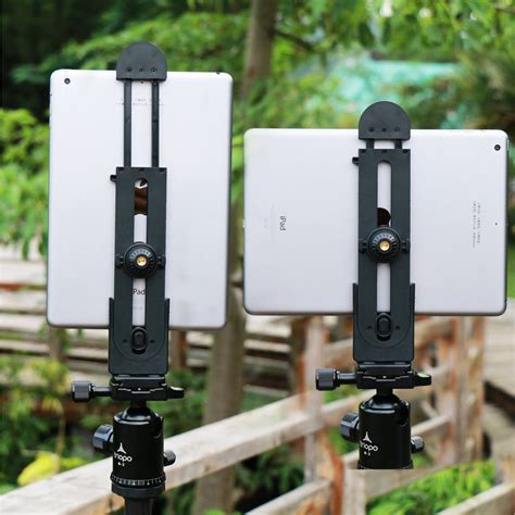 Ulanzi IPad Tablet Tripod Mount Adapter Flexible Adjustable Clamp