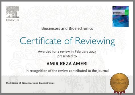 Amir Reza Ameri On Linkedin Truly Honored For Doing My First Review In The Prestigious Journal Of