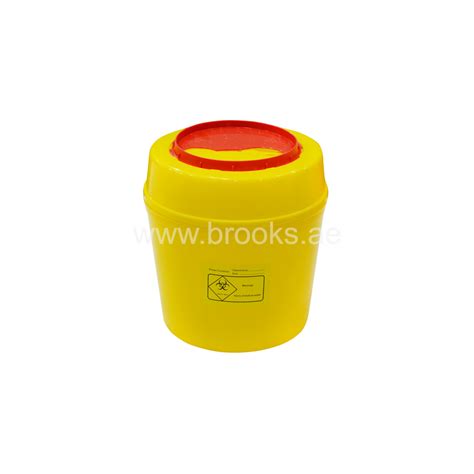 Brooks Plastic Sharp Waste Container 5ltr Ramt