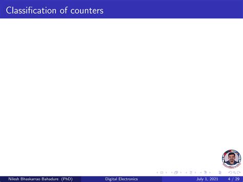 Digital Electronics Sequential Ckts Counters PPT