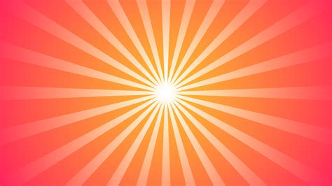 Abstract Red Gradient Background With Starburst Effect And Sunburst Beams Element Starburst