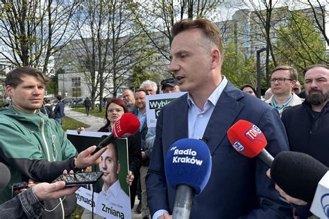 Łukasz Gibała Przekonuje że Głos Na Niego Jest Jedyną Szansą Na Zmiany