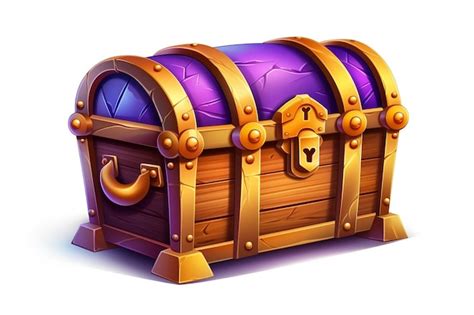 Premium Photo Animated Game Of The Vibrant Cartoon Treasure Chest