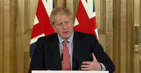 Coronavirus Boris Johnson Discusses Banning Sporting Events Amid