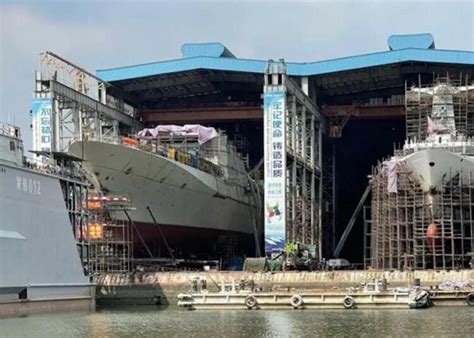 Pla Launches First Type 054b Frigate Surpassing Us Navys New