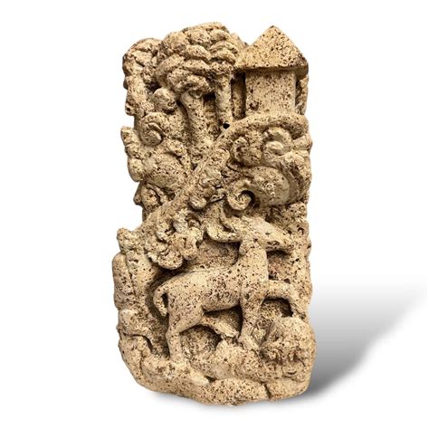 Proantic Majapahit Kingdom Architectural Fragment Xiv Th Century