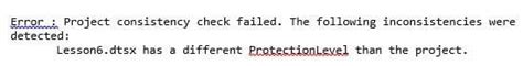 How To Set Sql Server Integration Services Ssis Protection Levels