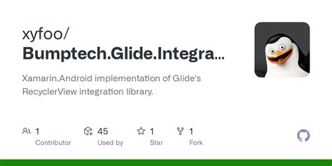 github xyfoo bumptech glidetegration recyclerview xamarin android