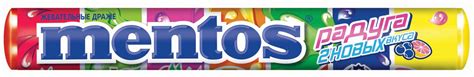 Mentos Радуга драже, 37 г — купить в интернет-магазине OZON с быстрой ...