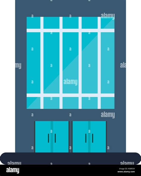 Isolated Building With Windows Design Stock Vector Image And Art Alamy