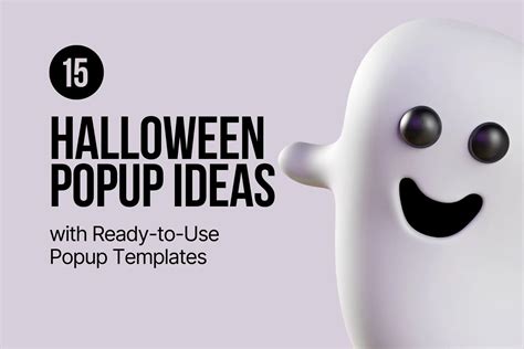 15 Halloween Popup Ideas With Ready To Use Popup Templates