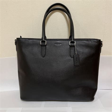 大人女性の Coachコーチ迷彩柄トートバッグandポーチセット コーチ♥インディゴカモフラージュ♥トートバッグ♥未使用♥
