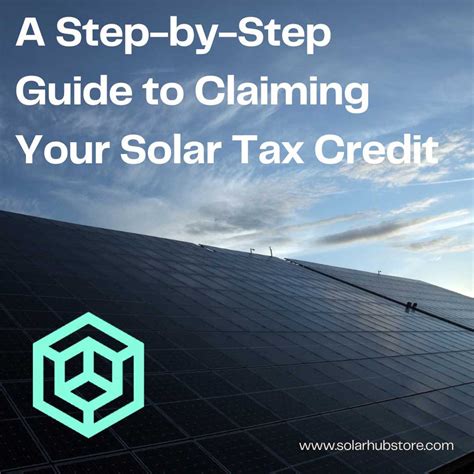 A Step By Step Guide To Claiming Your 30 Solar Tax