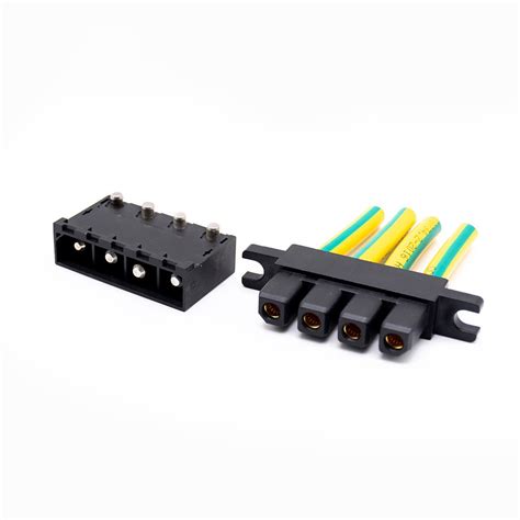 3000v Power Drawer Connector High Current Heavy Load 4 Pin 45a