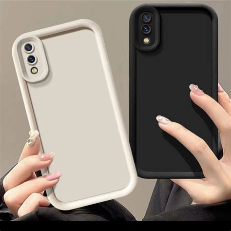Shell Vivo Y1s Y91c Y91i Y70 Y90 Phone Case Shock Resistant Simple Solid Color Emery High End