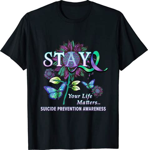 15 Suicide Prevention Shirt Designs Bundle For Commercial Use Part 4