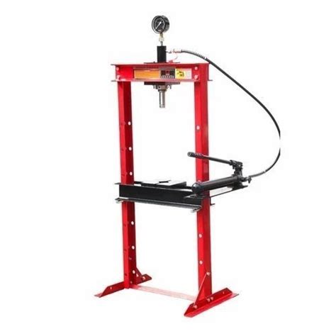 Manual Mild Steel Hydraulic Shop Press At Best Price In Rajkot