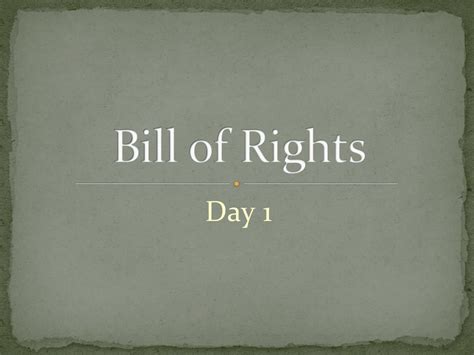 Ppt Bill Of Rights Powerpoint Presentation Free Download Id2537389
