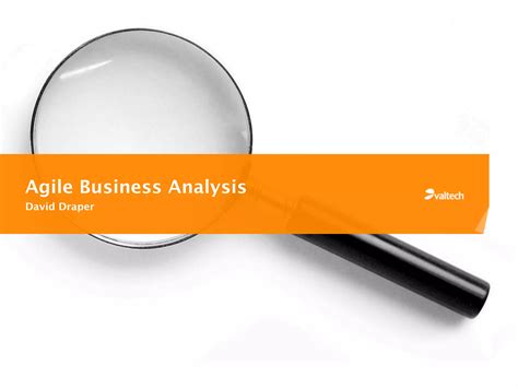Agile Business Analysis Ppt