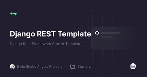 Deploy Django Rest Template On Railway Railway