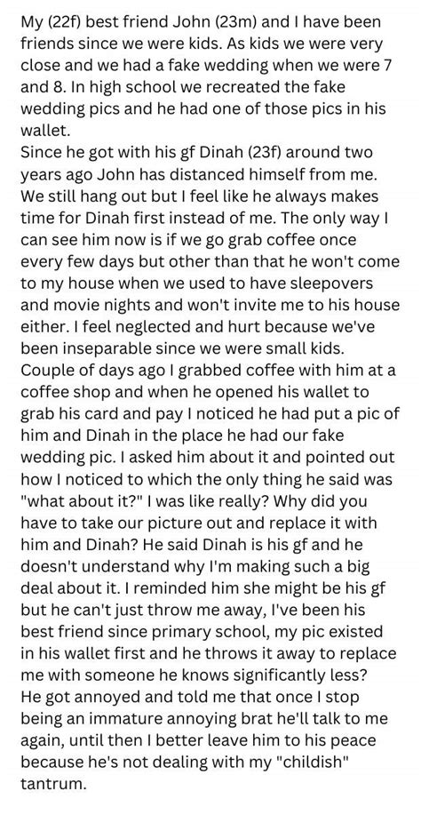 Woman Confronts Her Guy Best Friend For Taking Her Picture Out Of His