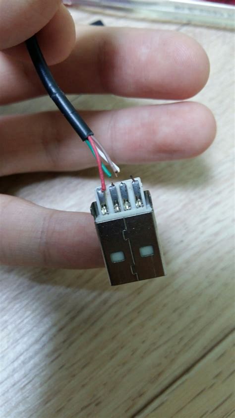 단선된 미니 Usb케이블 고치기 ~ 메이드올