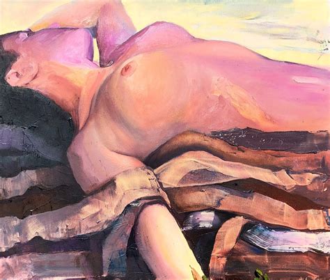Naked Landscape Oil Painting By Ga Ga Artfinder