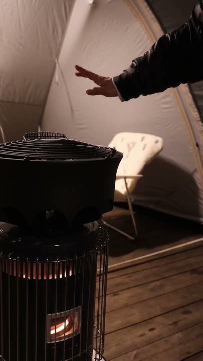 동계캠핑 난로 난방 효율 끝판왕 고민 백만번한 헬리 무동력팬 실 사용 리뷰 Youtube