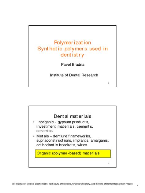 Polymers Pdf Polymers Polymerization