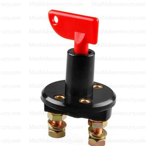 Battery Isolator Switch Mini Makeovers