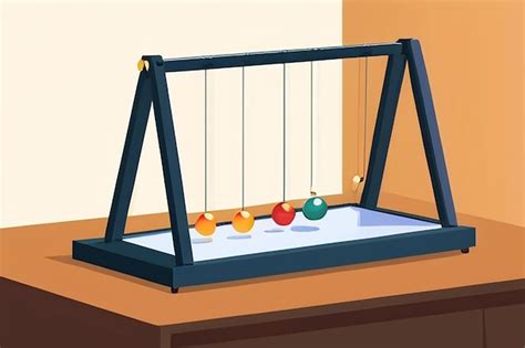 Premium Photo Physics Lab With Inclined Planes Vector Newtons Cradle