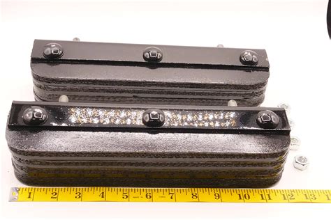 Kubota L9467 Rubber Stabilizer Flip Pads2pc Kit For Bh77 Bh92 Backhoes