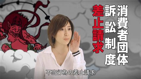 消費者庁「消費者団体訴訟制度」cm 南沢奈央 2016年 Youtube
