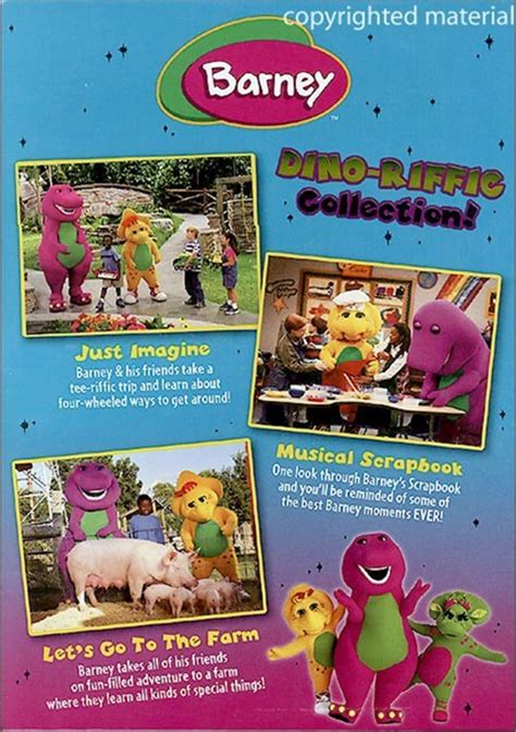 Barney Dino Riffic Collection Dvd Dvd Empire