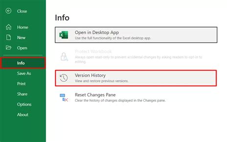 excel version wiederherstellen so rufen sie frühere dateistände auf