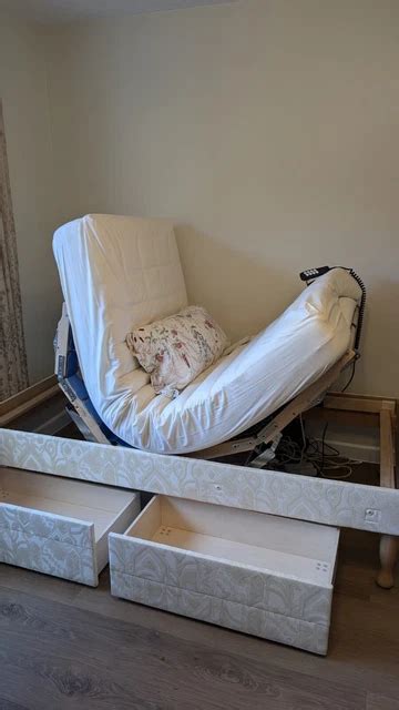 Head And Foot Riser Bed With Massage Function £25000 Picclick Uk