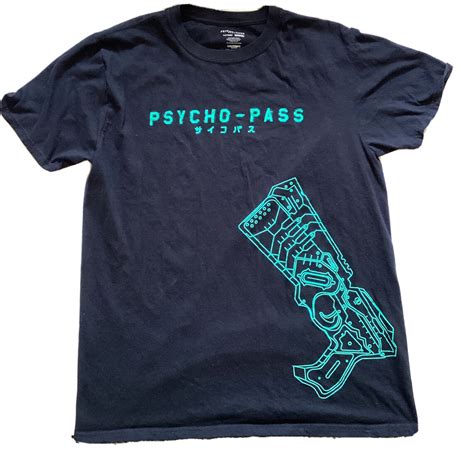 Psycho Pass Cyberpunk Anime Tv Show T Shirt Exclusive Gem