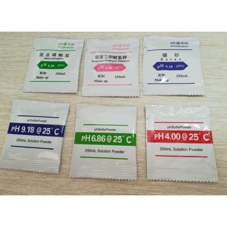 PH Meter Sensor Buffer Solution Powder Electrode Calibration Solution